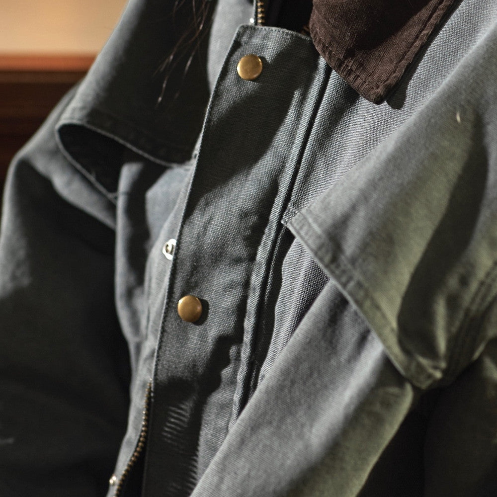 American Style Work Clothes Cotton Jacket – Ioaao